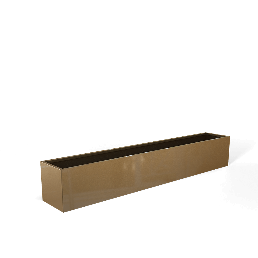 Wheeling Narrow Rectangular Planter by Jay Scotts – Planters Etc
